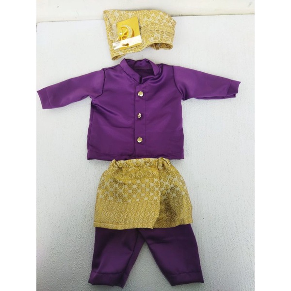 Jual New katalog baju Melayu anak baju Melayu Newborn kostum Melayu ...