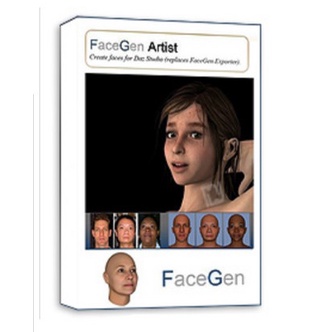 Jual FaceGen Modeler v3.5.3 dan FaceGen Artist Pro v3.12 - 3D Face ...