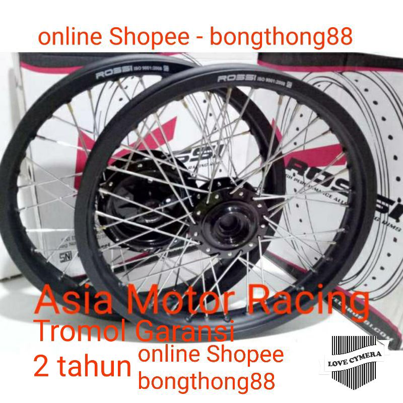 Jual Sepaket Velg Tromol set Jari2 Rx king Rxking lebar Ring 18 Ring 17 ...