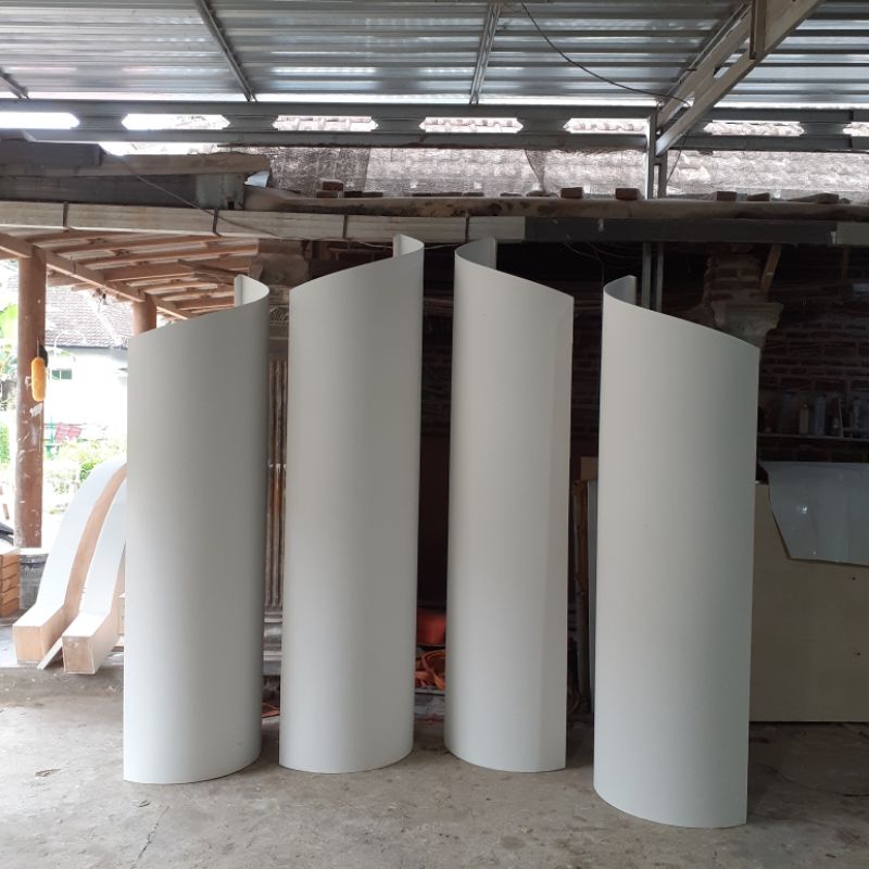 Jual backdrop bambu runcing corong lengkung miring setengah lingkaran ...