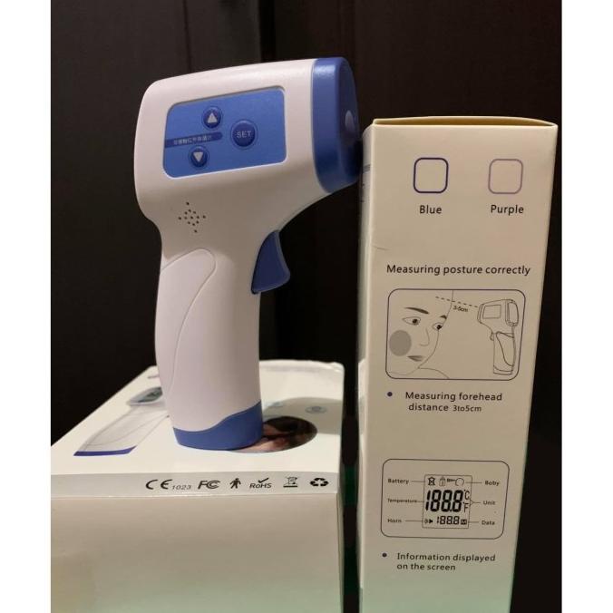 Jual TERMOMETER DIGITAL TEMBAK TERMOGUN INFRARED INFRA RED THERMOMETER ...