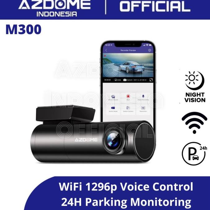 Jual Azdome M330 WiFi SuperCapacitor Dashcam Car Camera | Shopee Indonesia