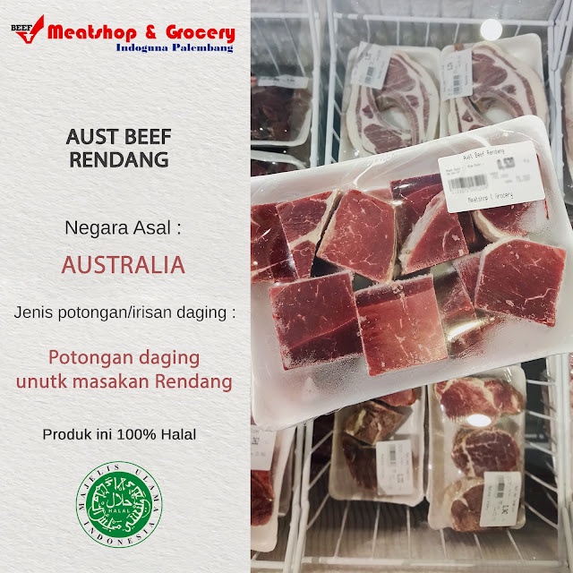 Jual Aust Beef Rendang | Daging Sapi Potongan Rendang 100% Halal ...