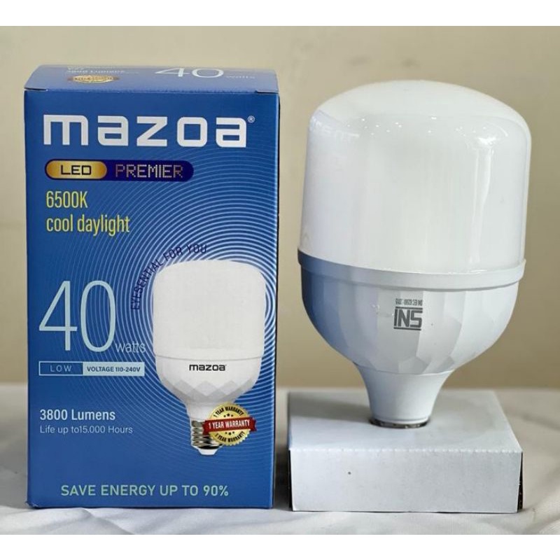 Jual Mazoa Led Buld Primer 40 Watt | Shopee Indonesia