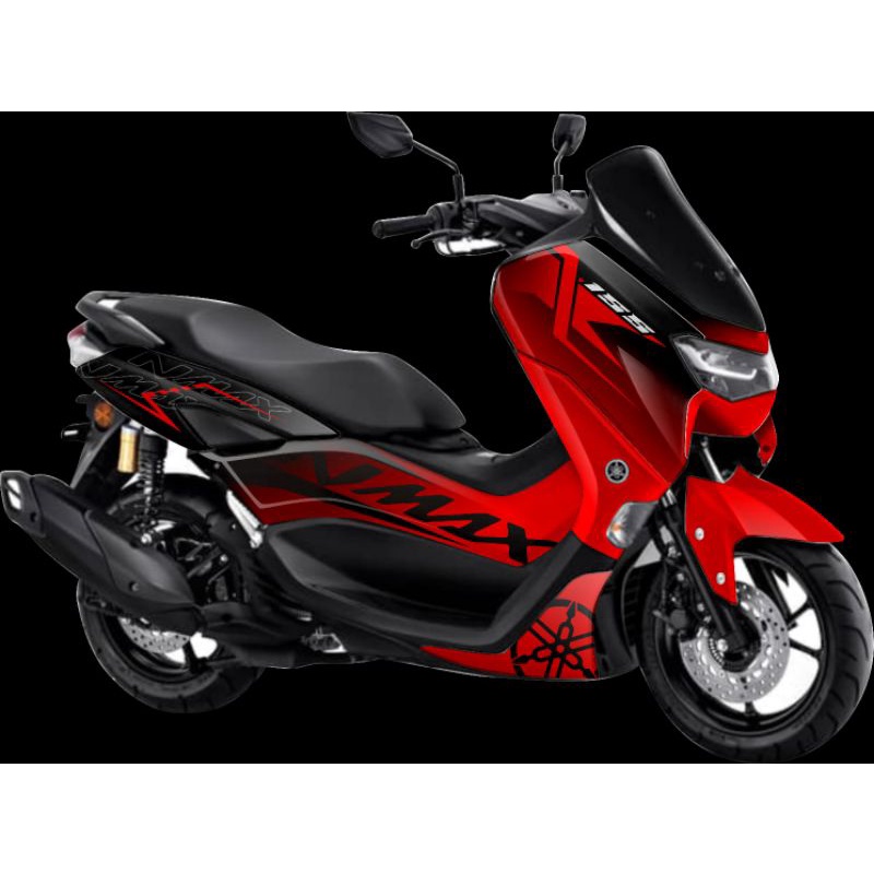 Jual decal nmax new full body striping nmax new connected 155 full blok ...