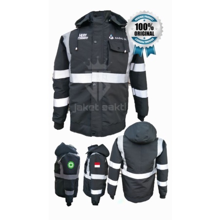 Jual jaket tambang aman jaket safety jaket k3 | Shopee Indonesia