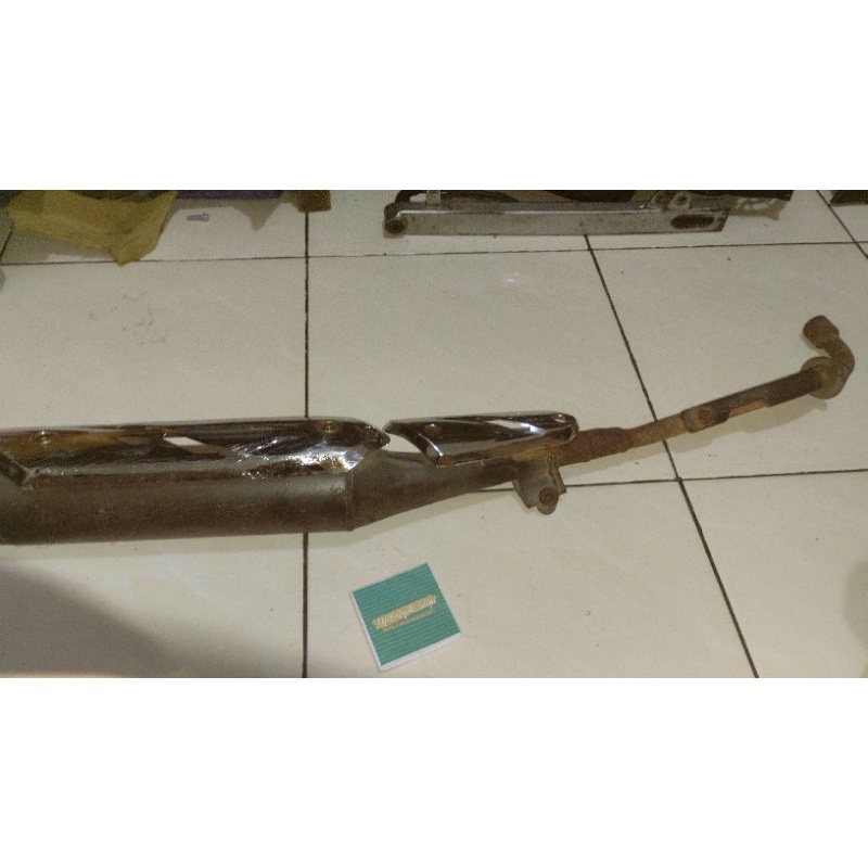 Jual Knalpot jupiter robot jupiter z1 2010- 2012 standar ori yamaha ...