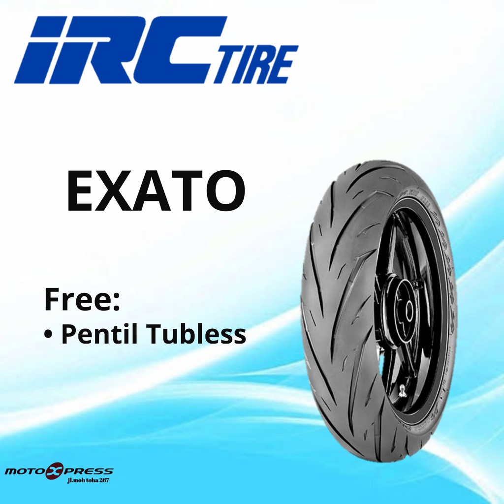 Jual Ban Motor IRC 90/90-14 EXATO, ECOTRAX, ENVIRO, NR83, GP5 TUBLESS ...