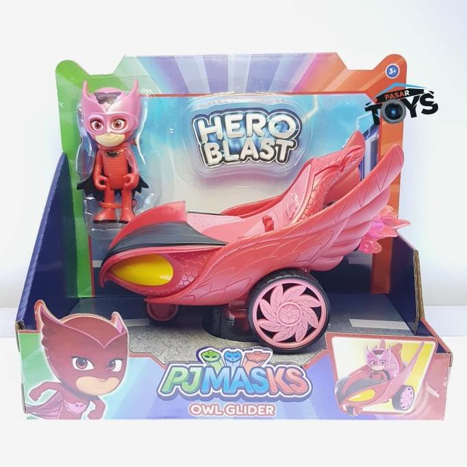 Jual PJ Masks Hero Blast Vehicles Owlette | Shopee Indonesia