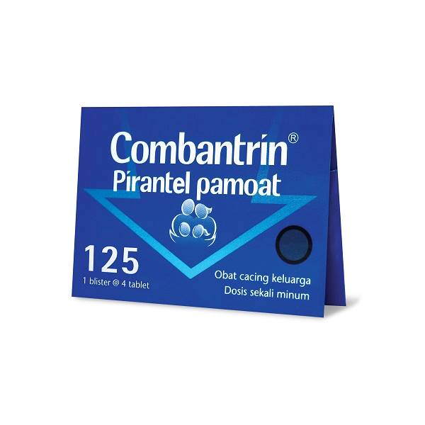 Jual COMBANTRIN TABLET 125 MG 4 PCS | Shopee Indonesia
