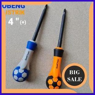 Jual Obeng Listrik PLUS Motif Bola 4 inch inci suku cadang 54PR23 ...