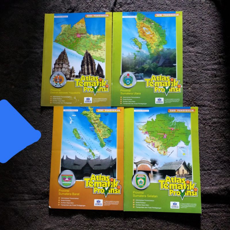 Jual ORIGINAL PETA ATLAS TEMATIK PROVINSI DAERAH ISTIMEWA YOGYAKARTA ...
