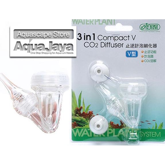 Jual Ista 3In1 Compact V Co2 Diffuser Bubble Counter Check Valve | Shopee Indonesia