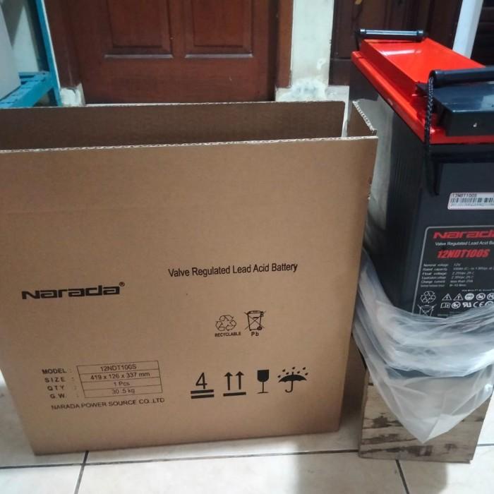 Jual Battery Vrla Merek Narada 12V 100Ah New | Shopee Indonesia