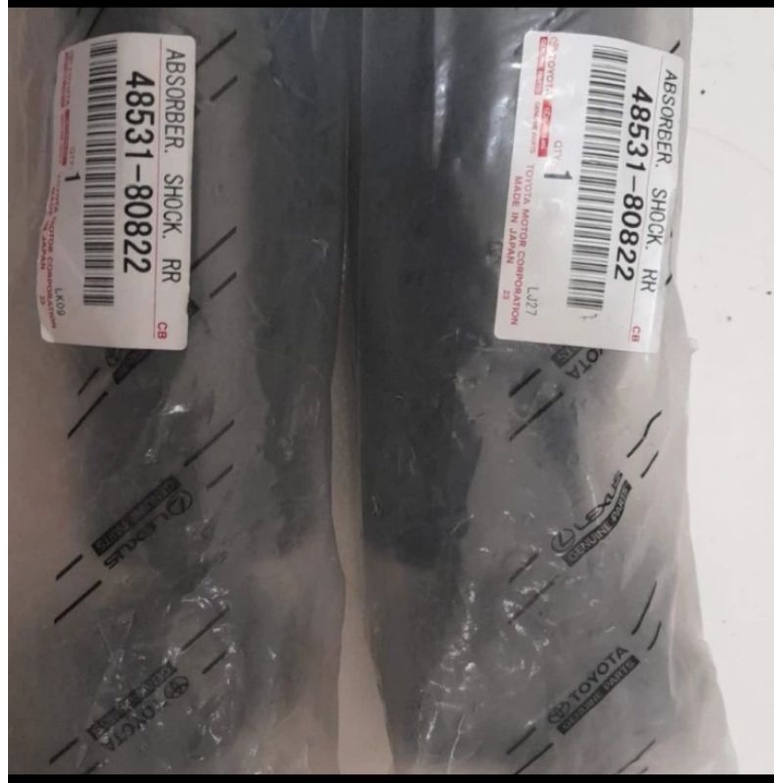 Jual shock breaker belakang Toyota Hiace Premio 48531-80822 HARGA SET ...