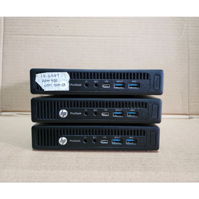Jual Obral Murah Pc Mini Hp 600 G2 Core i3 6100 Ram 8Gb Hdd 500Gb Sata ...