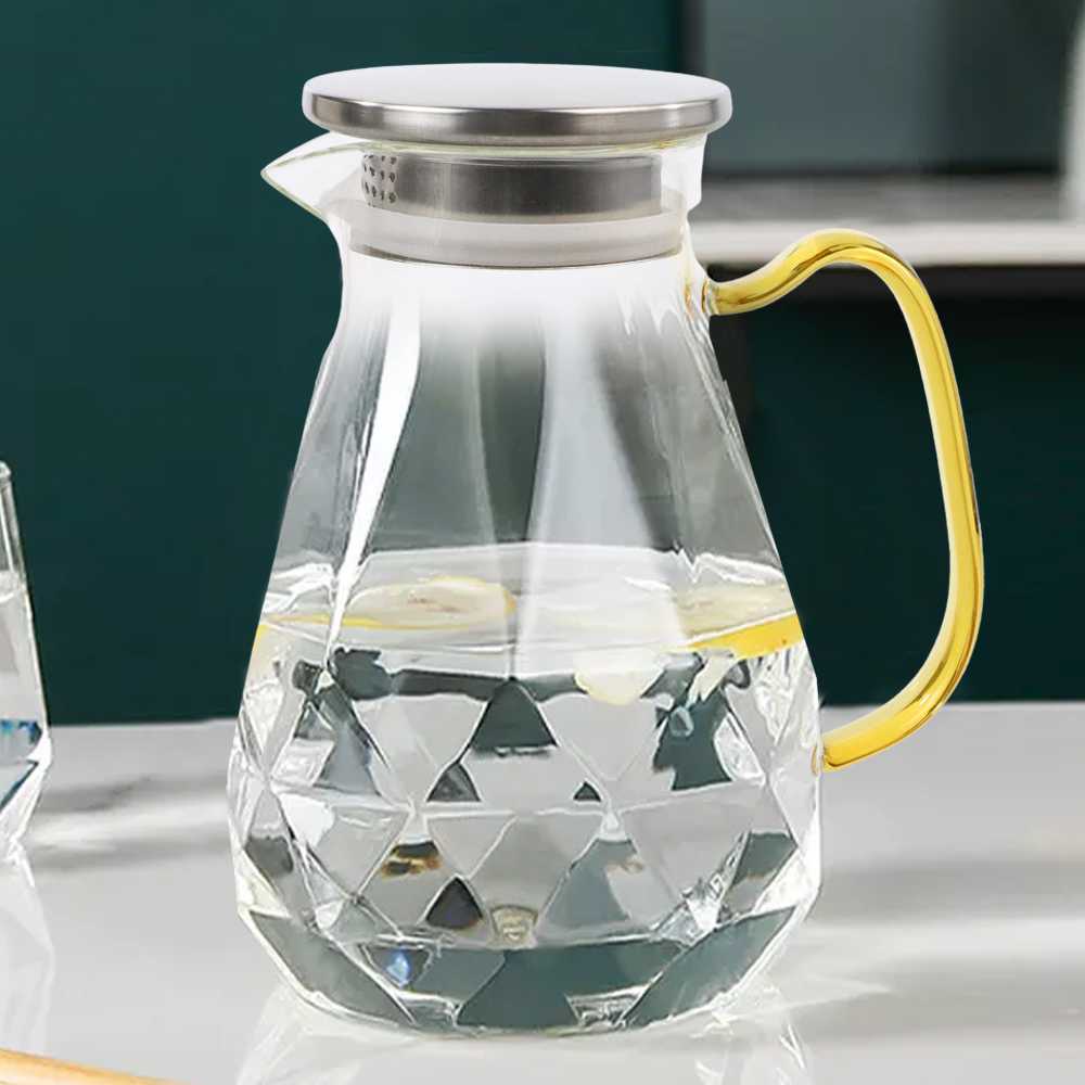 Jual BORREY Teko Pitcher Teh Chinese Teapot Glass 1500ml - BRO-046 ...