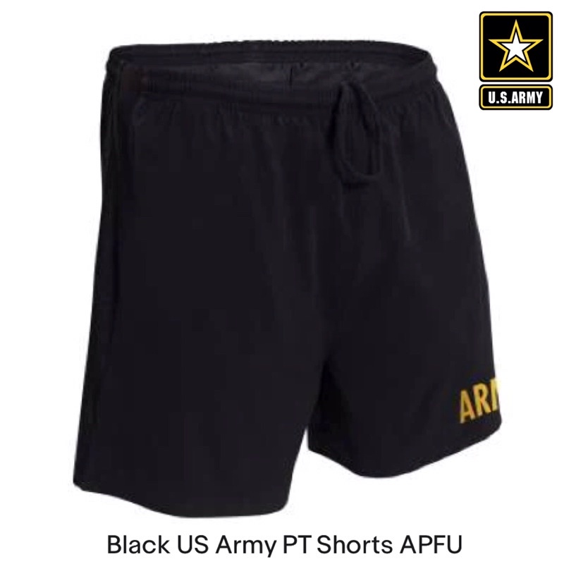 Jual Us Army Apfu Short Pants (Black) | Shopee Indonesia