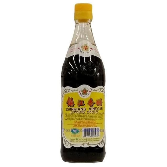 Jual Chin Kiang Black Vinegar Cuka Hitam Gold Plum Botol 550 ml ...