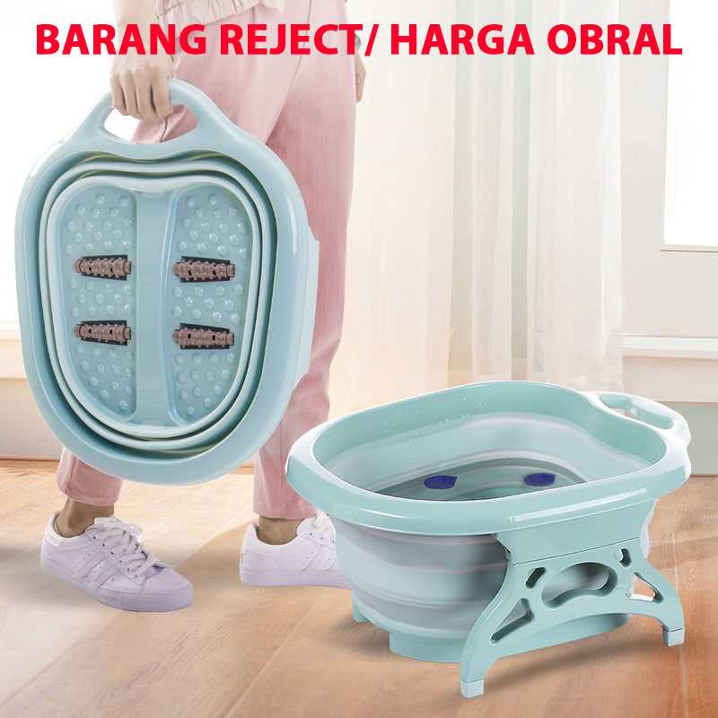 Jual Cyan Baskom Air Lipat Rendam Kaki Collapsible - SN316 (OBRAL ...