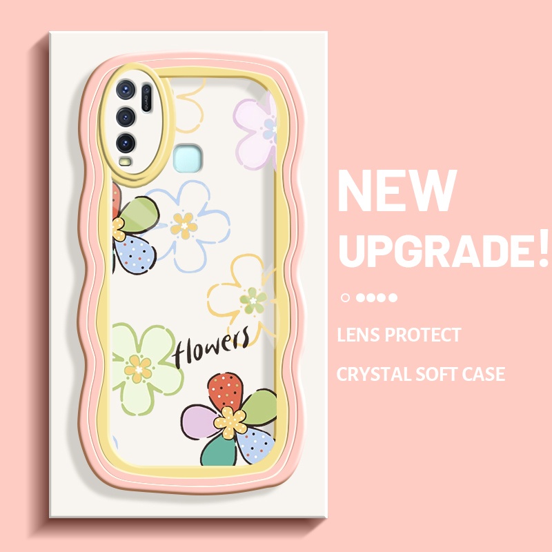Jual Casing Ponsel untuk VIVO Y30 Y30i Y50 Casing Kartun bunga pelangi ...