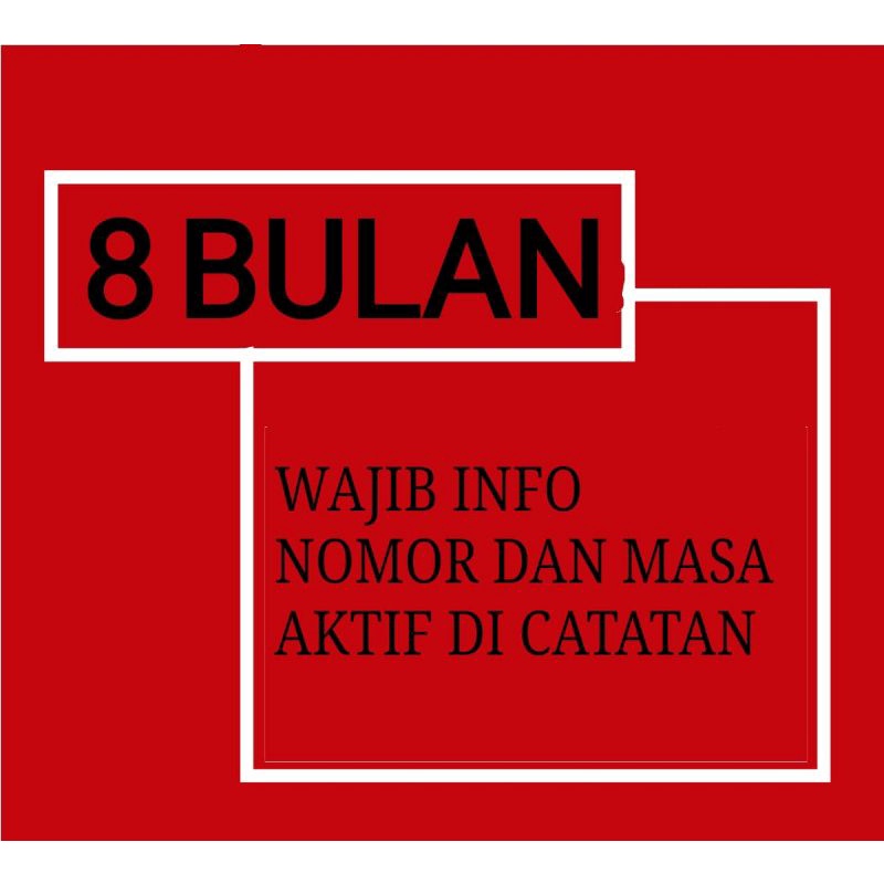 Jual Isi Ulang Masa Aktif Tri 4 Bulan 1 Tahun 120 Hari 30 Hari Nasional ...