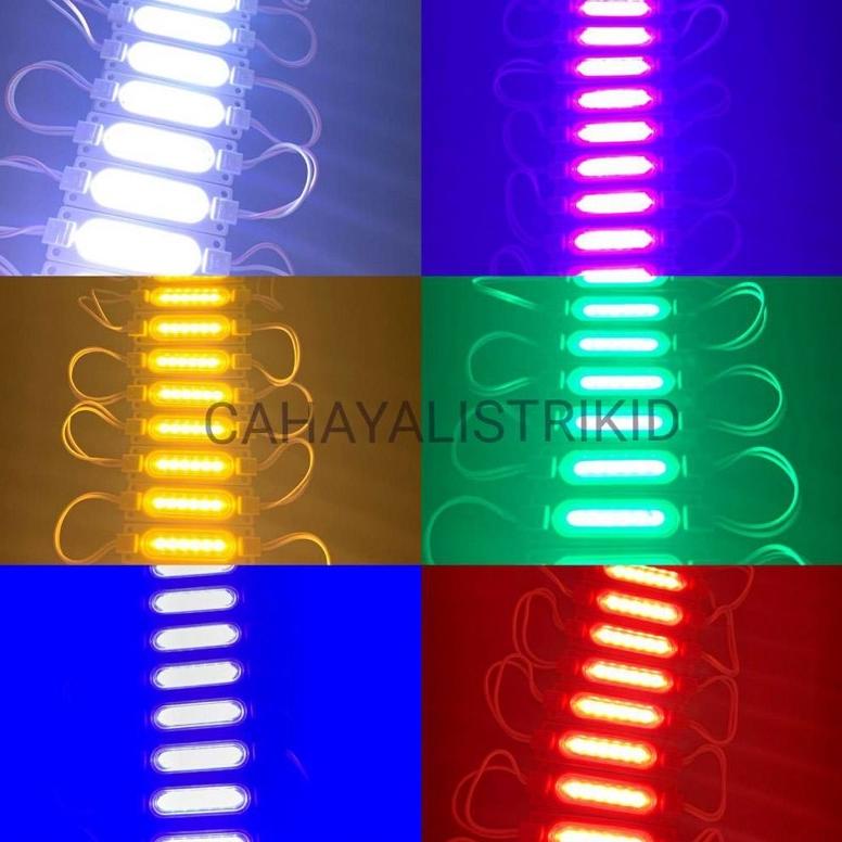 Jual Lampu Led Cob 6 Mata 12V 24V Modul Kolong Mobil Dan Motor / Neon Box / Aquarium / Walet 12 ...