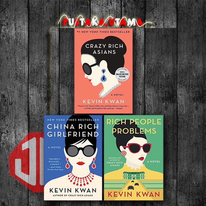 Jual Buku Crazy Rich Asians Trilogy (3 book series) | Shopee Indonesia