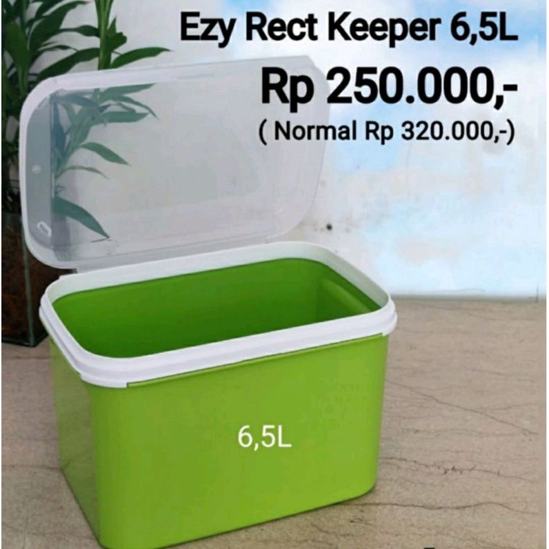Jual Ezy Rect Keeper Tupperware Shopee Indonesia