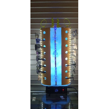 Jual Mesin Display putar otomatis Kacamata, jam tangan Miniatur, dll ...