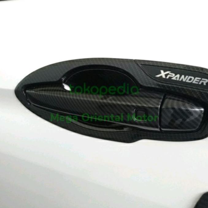 Jual Paket cover handle pintu + outer mangkok carbon otoproject Xpander ---NEW READY--- | Shopee ...
