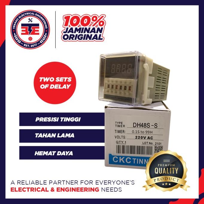 Jual Twin Timer Relay DH48S-S Counter Digital | Shopee Indonesia