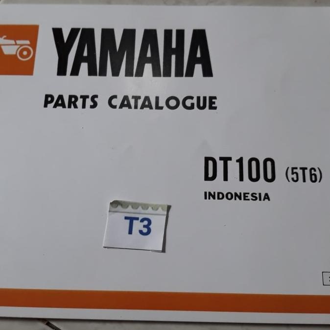 Jual Buku part Catalog yamaha DT 100 | Shopee Indonesia