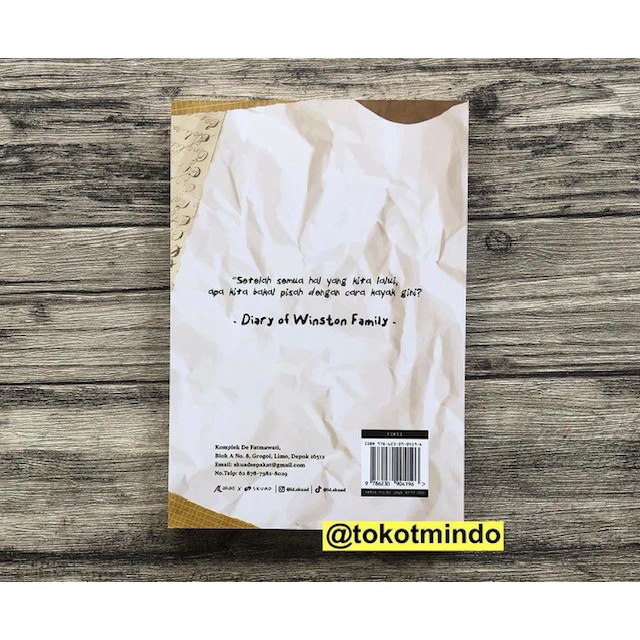 Jual Novel DIARY OF WINSTON FAMILY (Caroline Puspojudo) | Shopee Indonesia