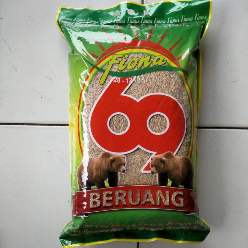 Jual Benih padi Ciherang beruang / cbr bersertifikat label ungu kemasan ...