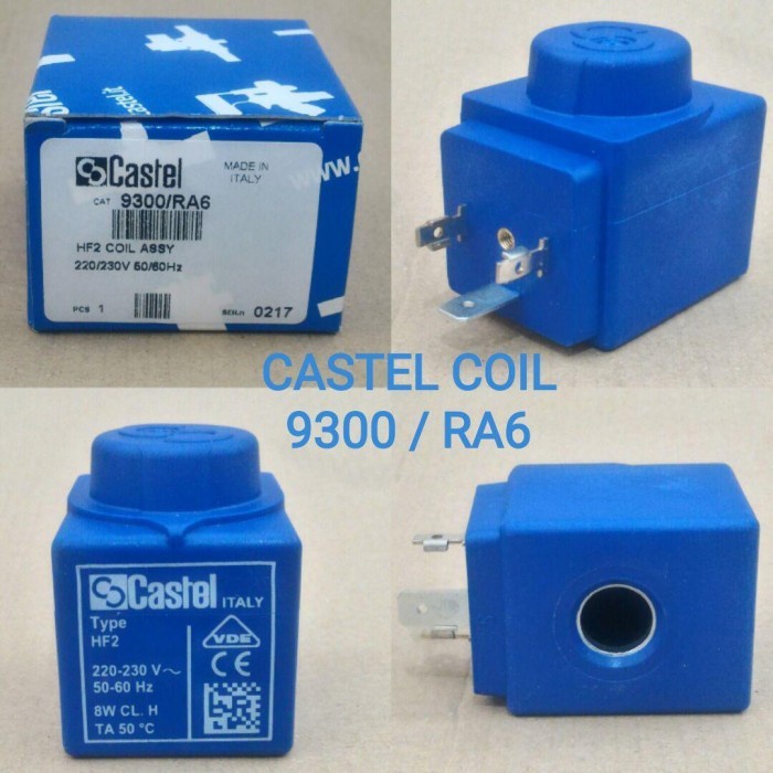 Jual COIL CASTEL HF2 9300 RA6 220 230V 50 60HZ | Shopee Indonesia