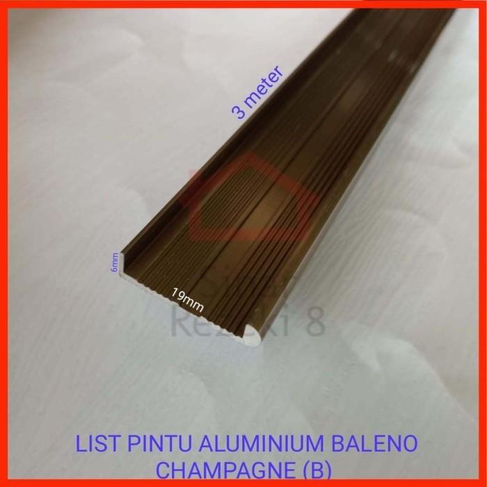 Jual Lis List Pintu Aluminium Edging Frame Profil Lemari Alumunium EA ...