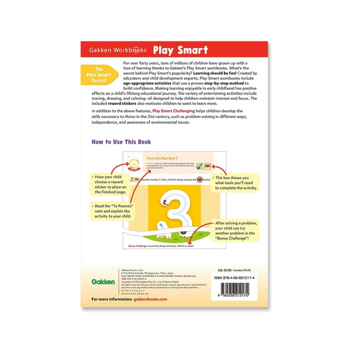 Jual Must Have!! Gakken Play Smart Early Learning Challenging 2-3 Terlaris | Shopee Indonesia