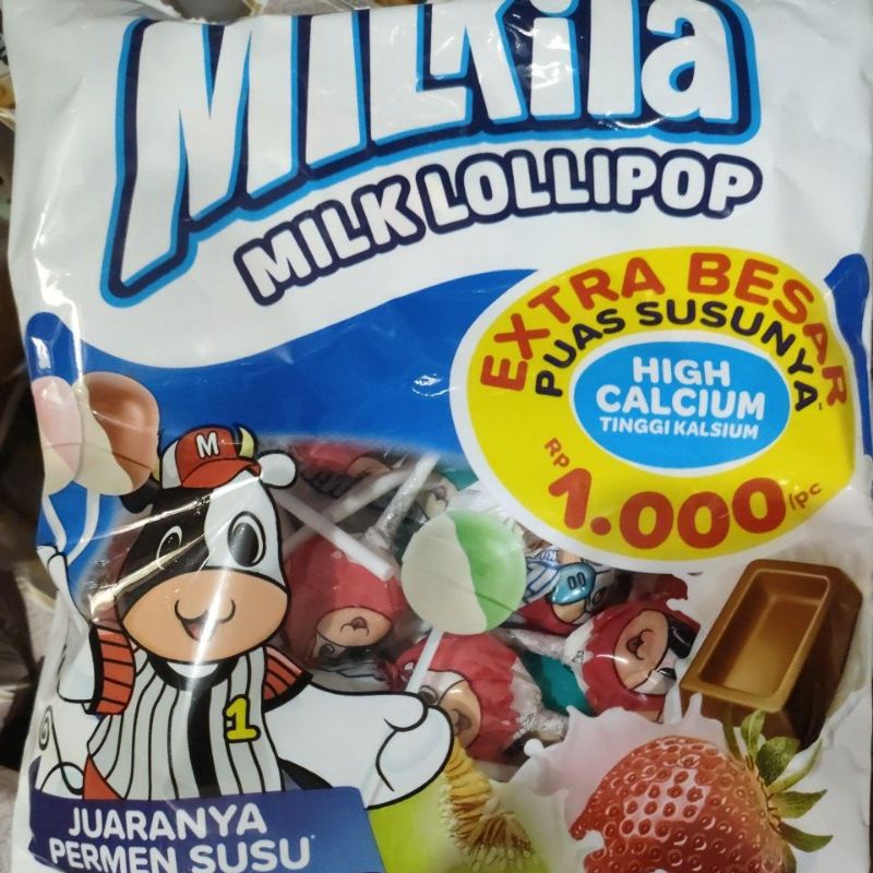 Jual Milkita Assorted Milk Lollipop Refill permen susu lolipop | Shopee ...