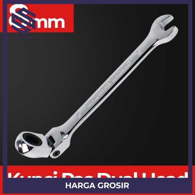 Jual OLOEY Kunci Pas Dual Head Combination Ratchet Wrench Flexible Head ...