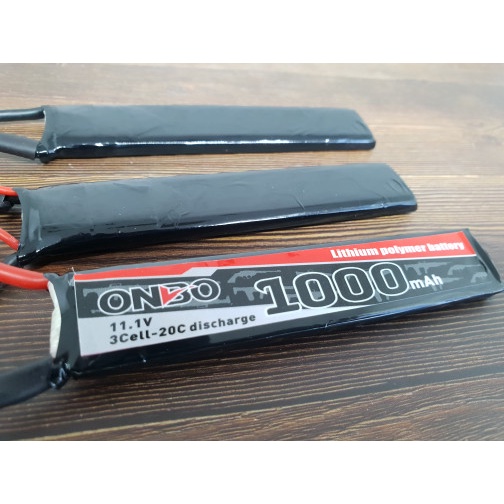 Jual Sugus Lipo 3s 11.1v 1000mah 20-40c 3packs Airsoft Onbo Power ...
