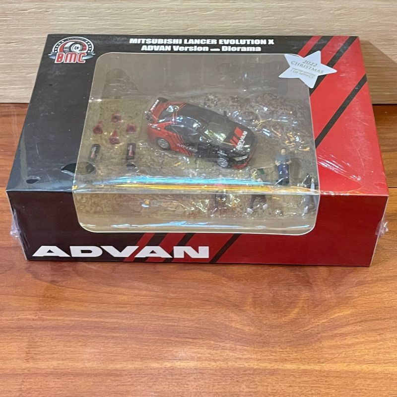 Jual BMC BM CREATION DIORAMA MITSUBISHI LANCER EVOLUTION X ADVAN RHD ...