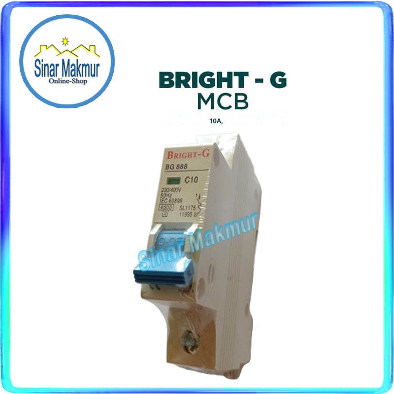 Jual Saklar MCB 10A Ampere (BRIGHT-G) | Shopee Indonesia