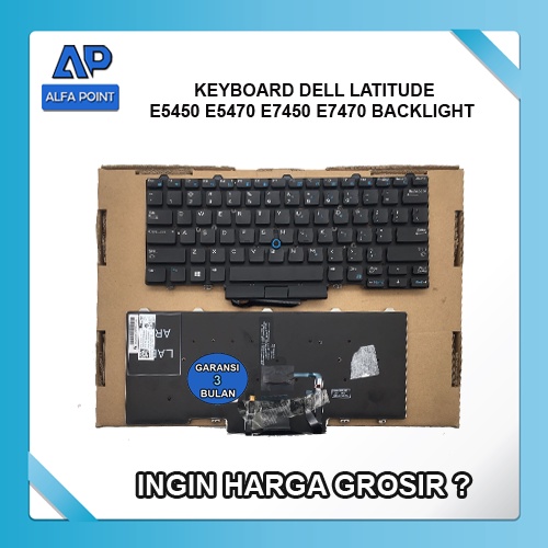 Jual Laptop Keyboard Dell Latitude Backlight E5450 E5470 E7450 E7470 ...