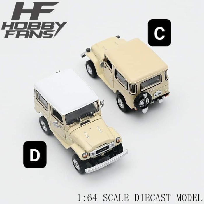 Jual Must Have!! Po Hobby Fans Toyota Land Cruiser Fj40 Tlc Cream ...