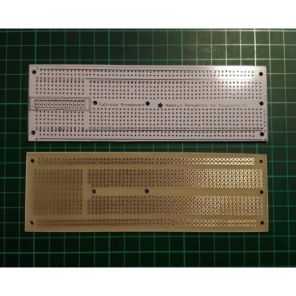Jual KR04961 PermaProto PCB 5x16cm Breadboard Project Board PCB Bolong ...