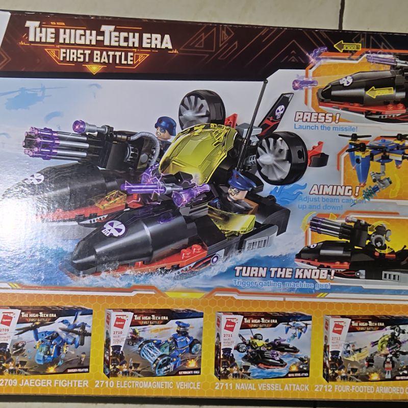 Jual Lego Kapal boat /Naval Vessel Attack Kapal Speed Boat | Shopee ...