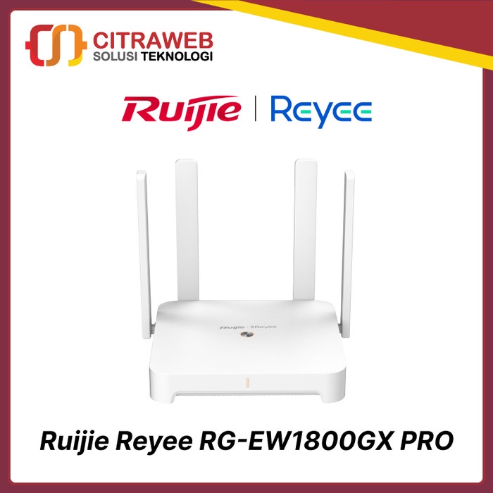 Jual Ruijie Reyee RG-EW1800GX PRO Wi-Fi 6 Dual-band Gigabit Mesh Router ...