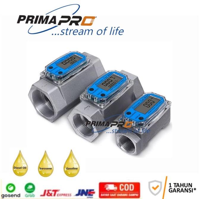 Jual flow meter solar 2 inch digital Flowmeter solar 2 in digital Primapro | Shopee Indonesia