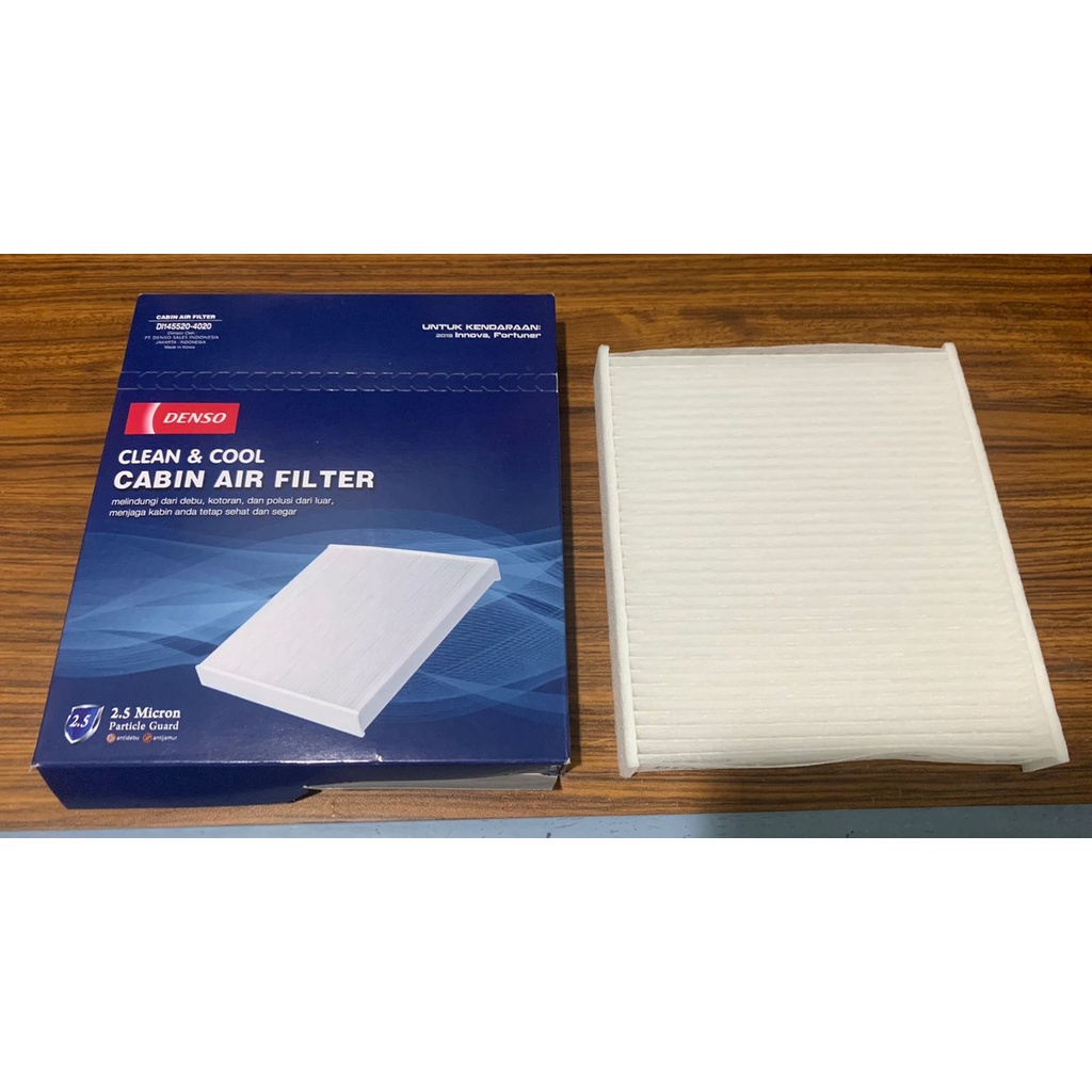 Jual Filter kabin Filter udara ac Innova reborn 145520-4020 Denso ORI ...